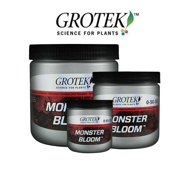GROTEK Monster Bloom & Grow Pro Plant Powder Nutrients Flowering & Veg ...