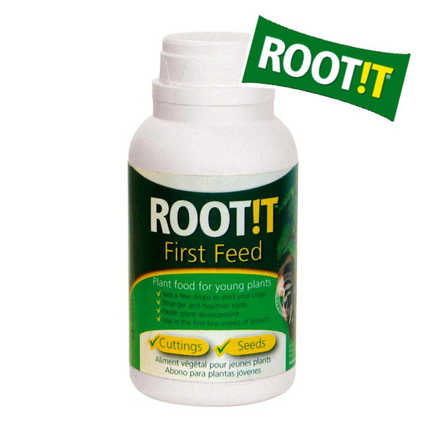 ROOT!T Peat Free 24 Plug Filled Tray, Root it Rooting Gel, First Feed ...