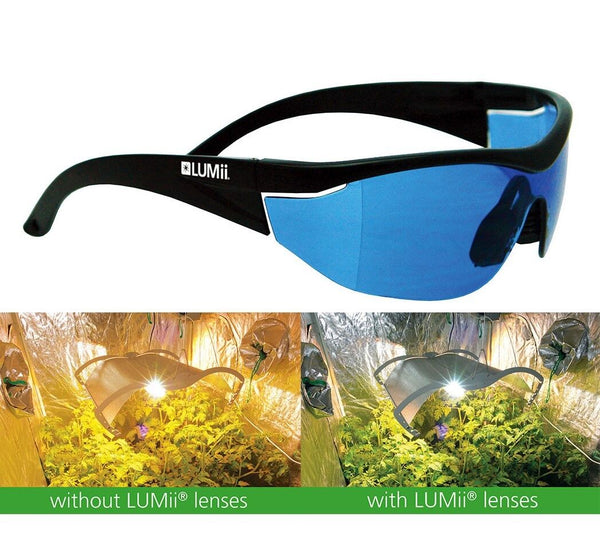 LUMii Grow Room Glasses Growroom Lenses Hydroponics Daylight Vision An ...