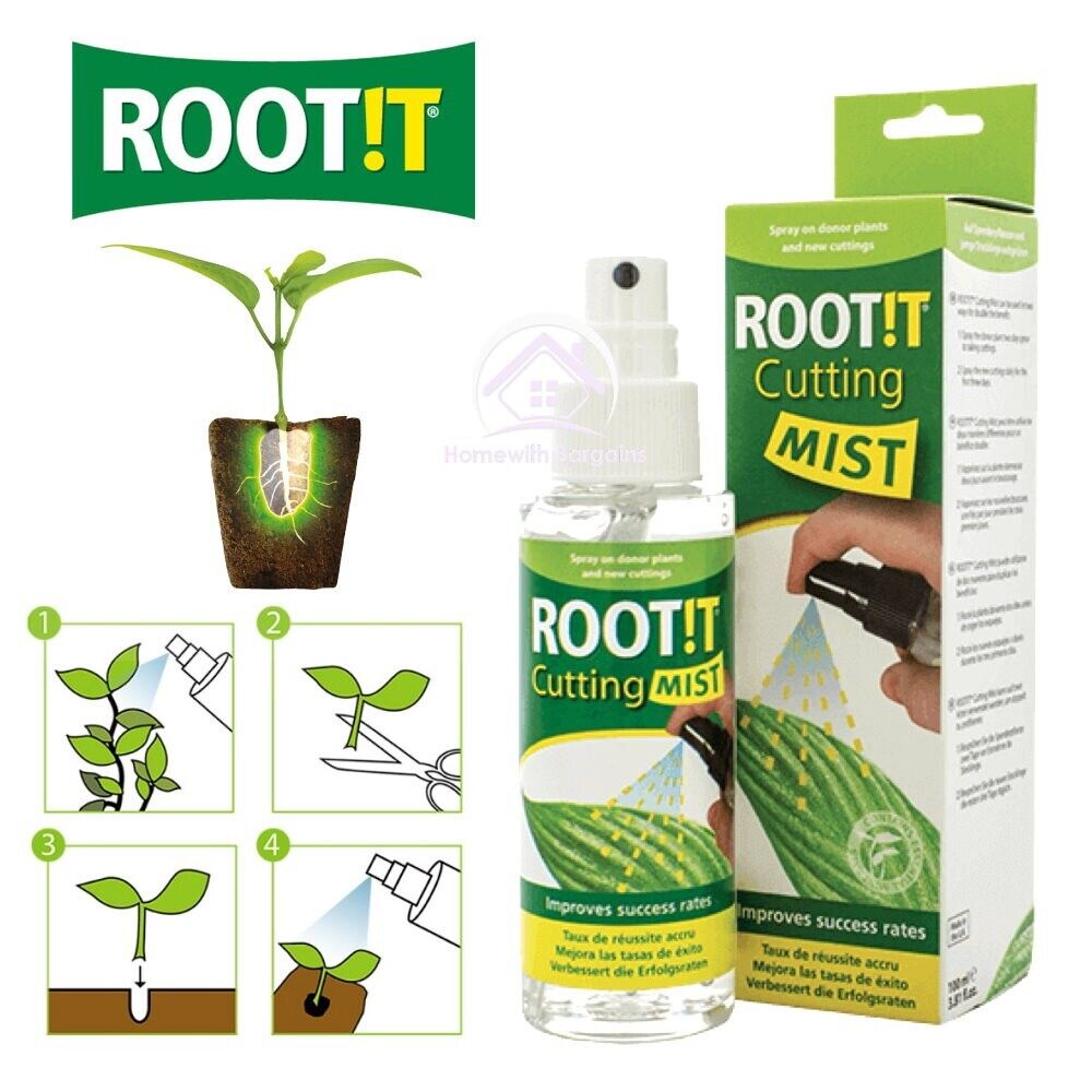 ROOT IT MIST Natural Root Stimulator 100ml Hydroponics Cutting Seed Gr ROOT IT MIST Natural Root Stimulator 100ml Hydroponics Cutting Seed Gr